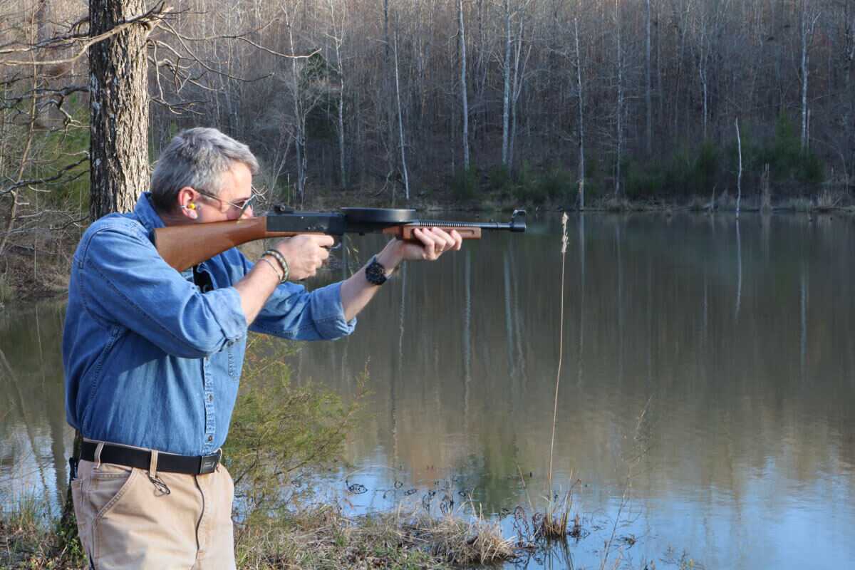 Two Criminals and The American 180 Submachine Gun: 1,200 RPM Rimfire Ripper